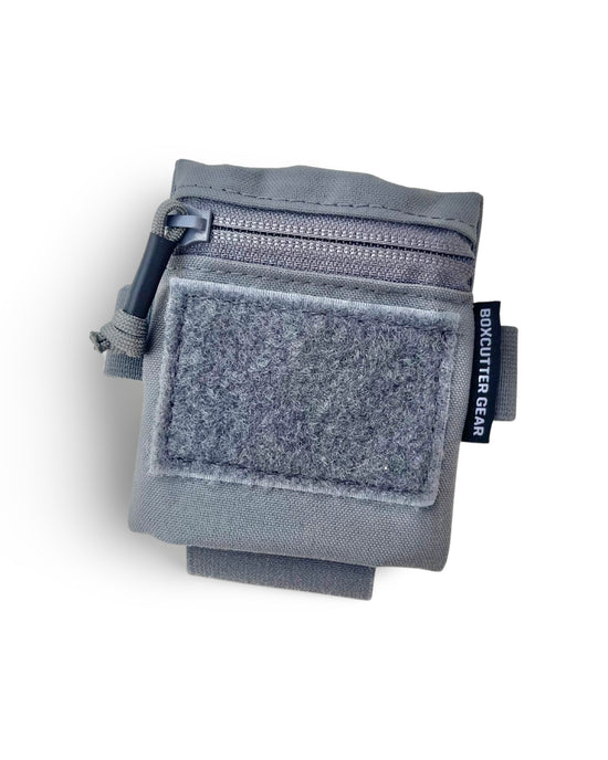 [ZAP]-v Zippered Admin Pocket -(Velcro Backed) – BoxCutter Gear Co.