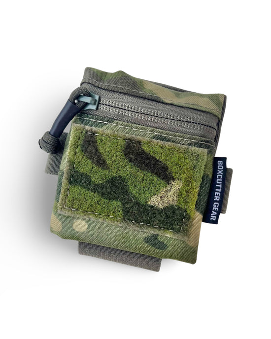 [ZAP]-v Zippered Admin Pocket -(Velcro Backed) – BoxCutter Gear Co.