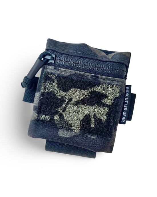 [ZAP]-v Zippered Admin Pocket -(Velcro Backed) – BoxCutter Gear Co.