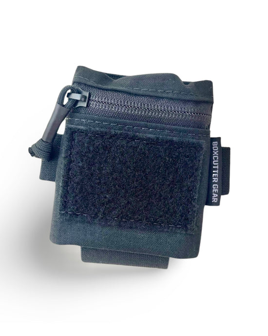 [ZAP]-v Zippered Admin Pocket -(Velcro Backed) – BoxCutter Gear Co.