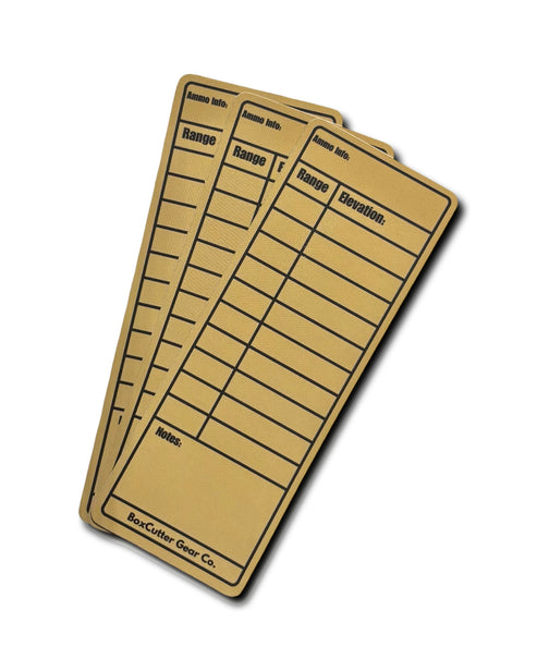 Dope Chart Sticker- (3 Pack) – BoxCutter Gear Co.